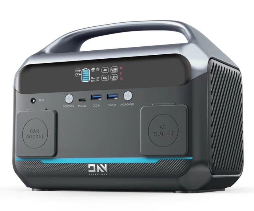 Portable power station for charging and exploring the camping trips ...